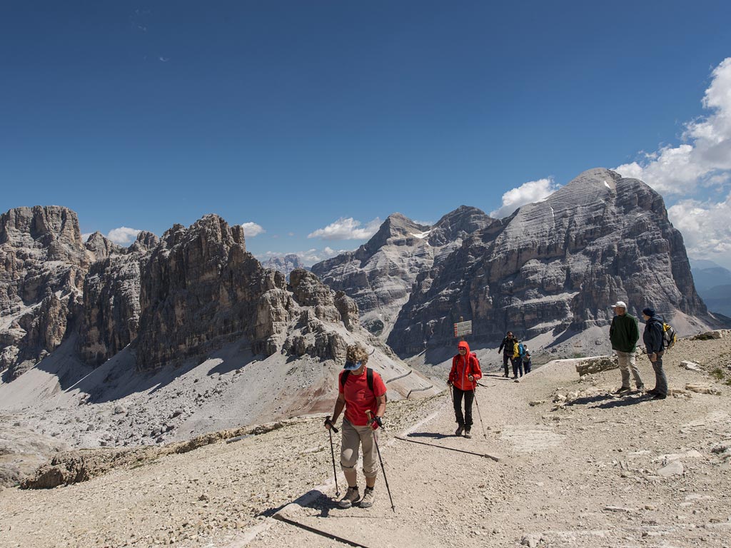 Monte Lagazuoi nel cuore delle Dolomiti Patrimonio Unesco